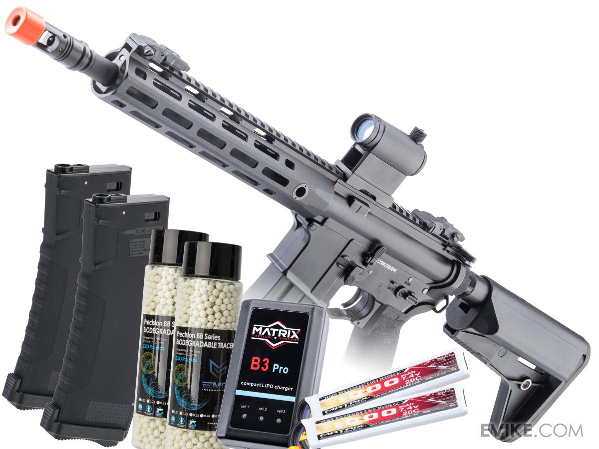 CYMA Standard M4 Airsoft AEG Rifle w/ Built In Mosfet & Tracer Hop Up ...