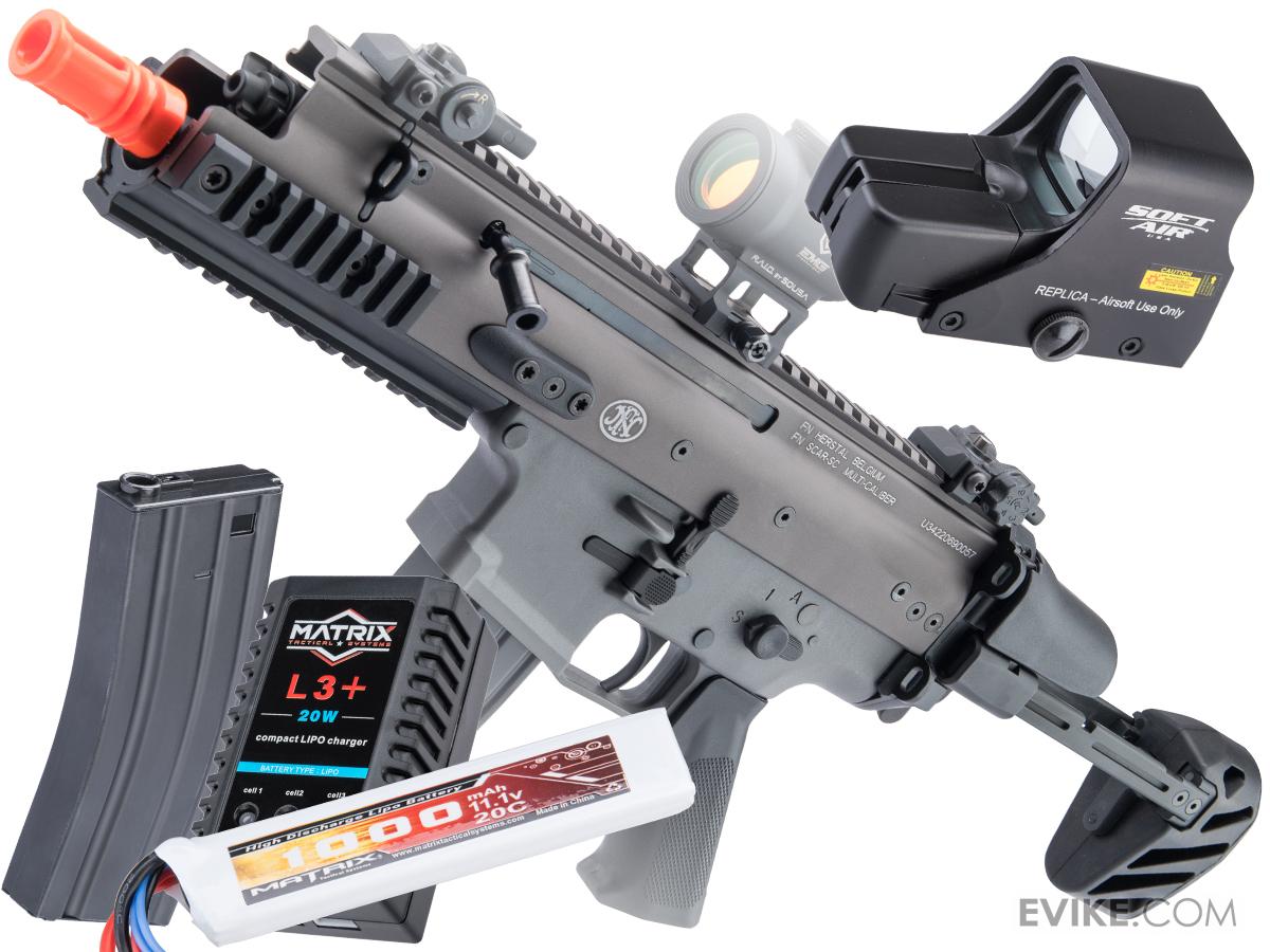 Cybergun FN Herstal-Licensed SCAR-SC Compact Airsoft B.R.S.S. AEG PDW ...