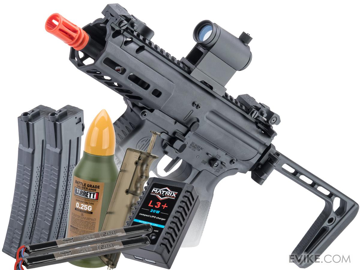 SIG Sauer ProForce Sportline MPX-K Airsoft AEG SMG (Package: Essentials Package), Airsoft Guns ...