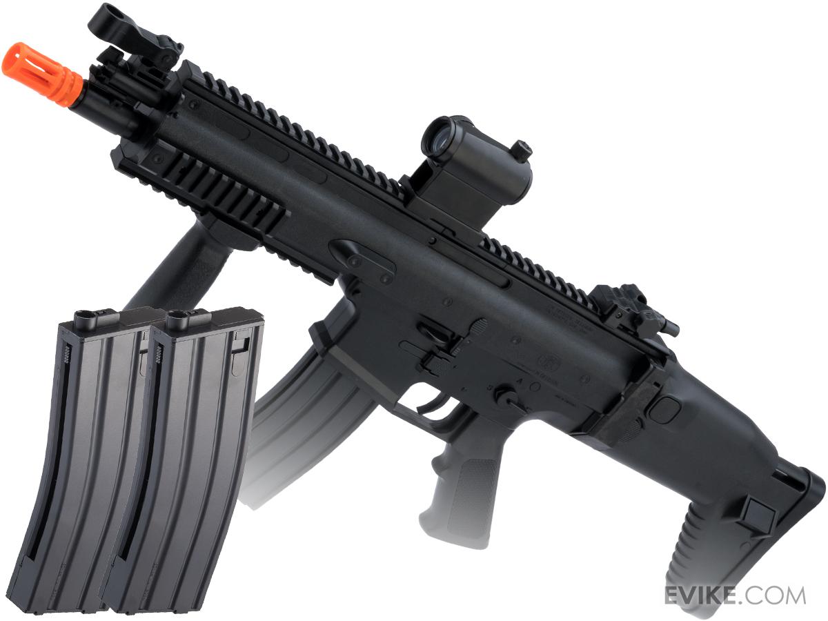 Cybergun SCAR-L Licensed Spring Powered Airsoft Rifle (Color: Black ...