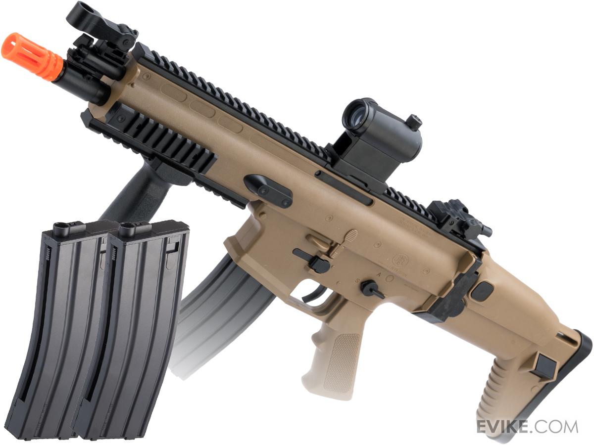 Cybergun SCAR-L Licensed Full Size Spring Powered Airsoft Rifle (Color ...