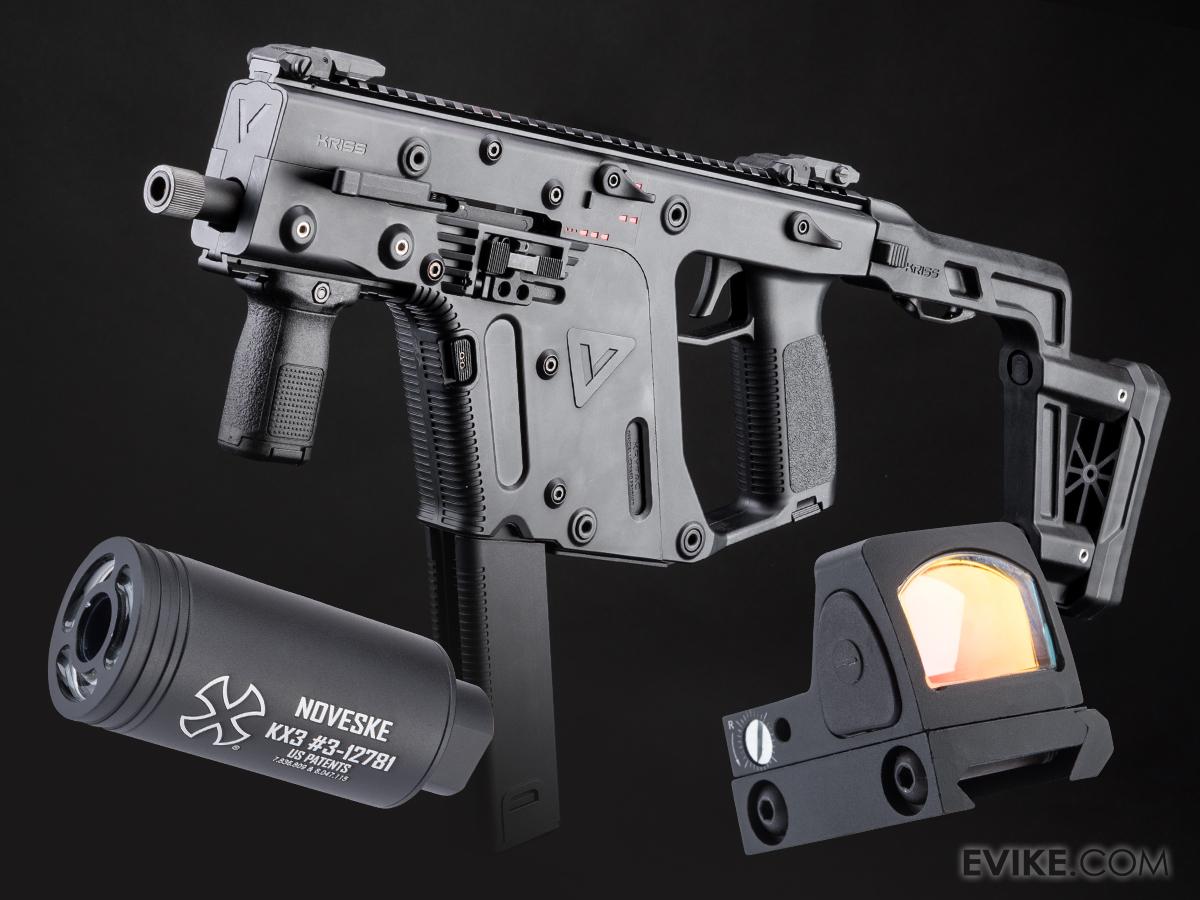 Krytac KRISS Vector Gas Blowback Airsoft GBB SMG (Color: Black ...