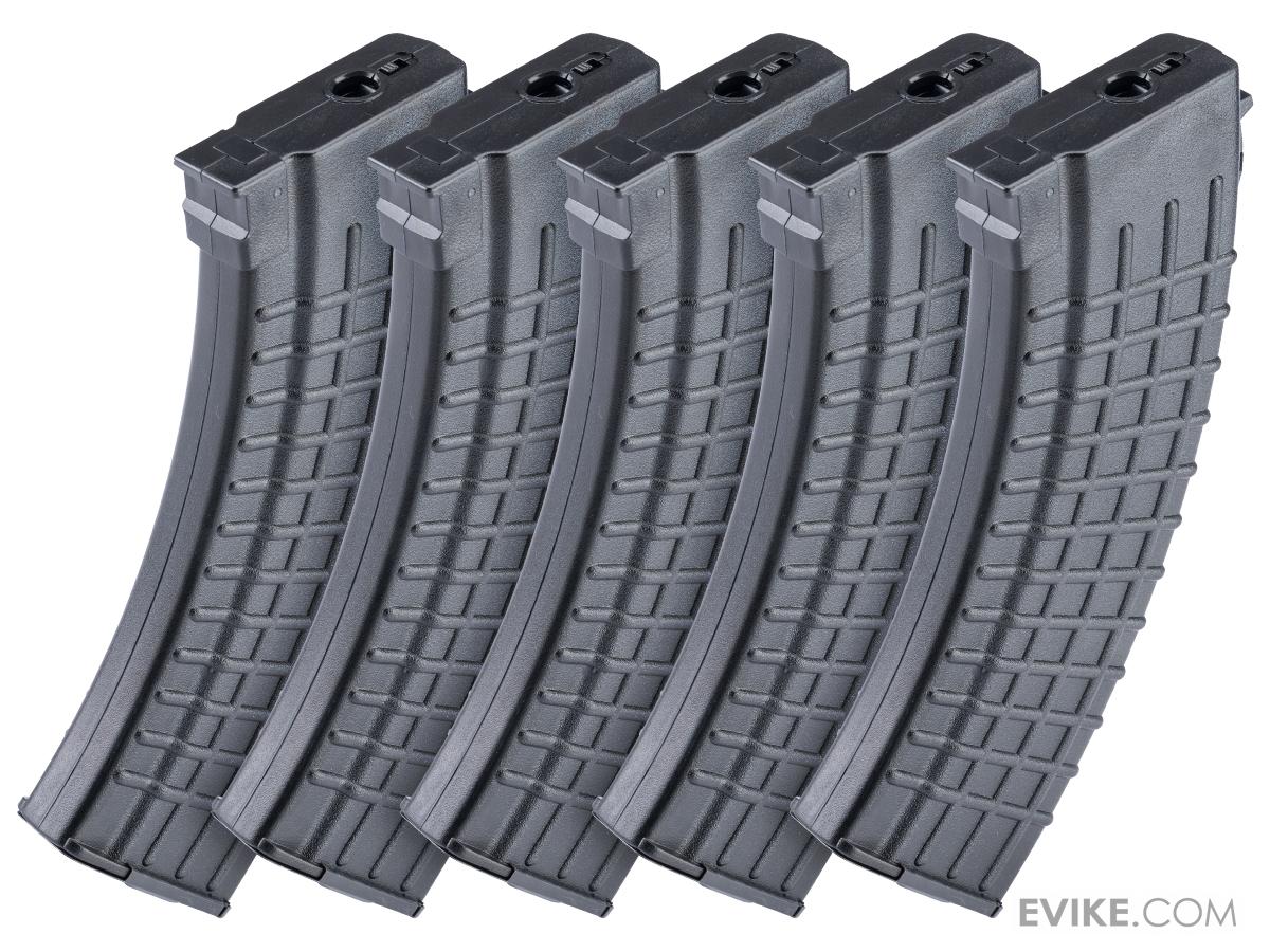 MAG 100 Round Mid-cap Magazine For AK Series Airsoft AEG (Color: Black ...