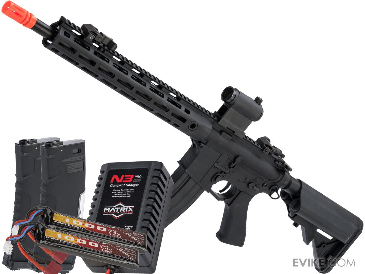 CYMA Sport M4 Carbine Airsoft AEG (Model: 13" M-LOK Handguard / Go ...