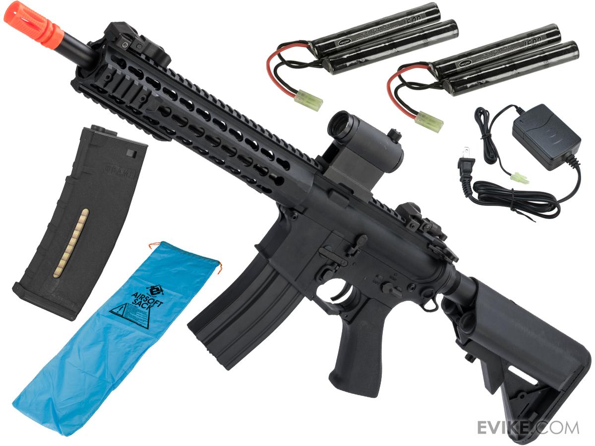 CYMA Sport M4 Carbine Airsoft AEG (Model: 11" KeyMod Handguard / Go ...