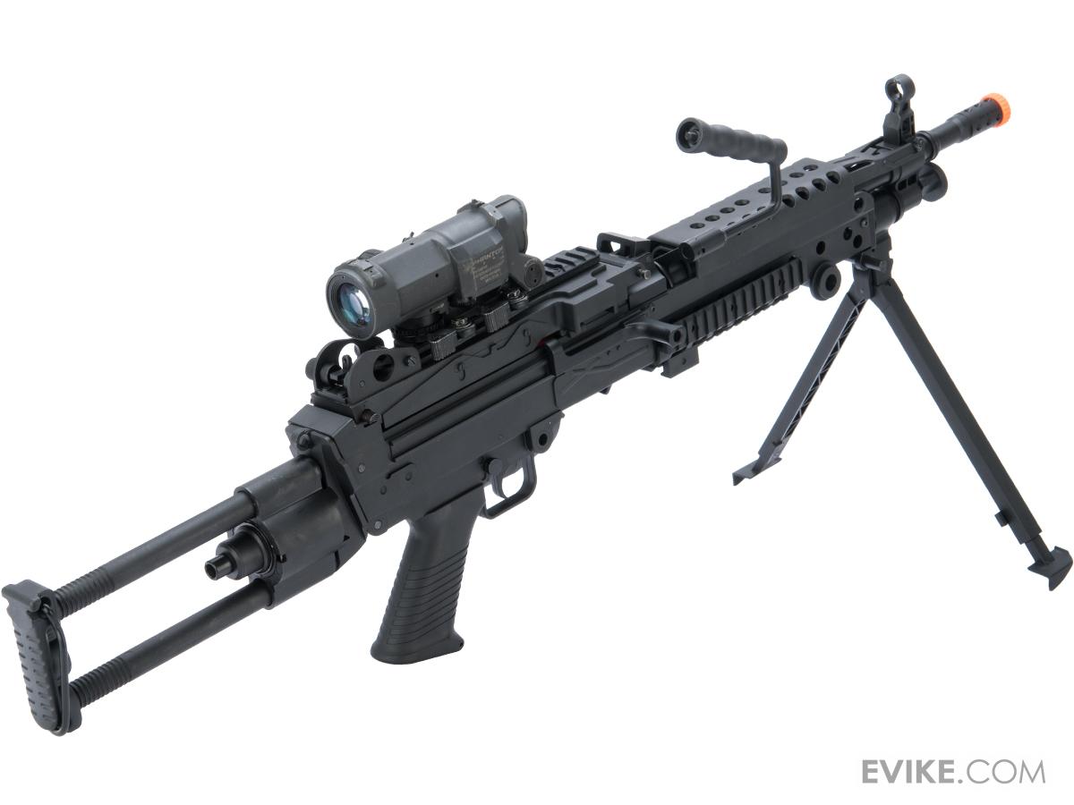 Cybergun FN Licensed M249 "Featherweight" Airsoft Machine Gun (Model ...