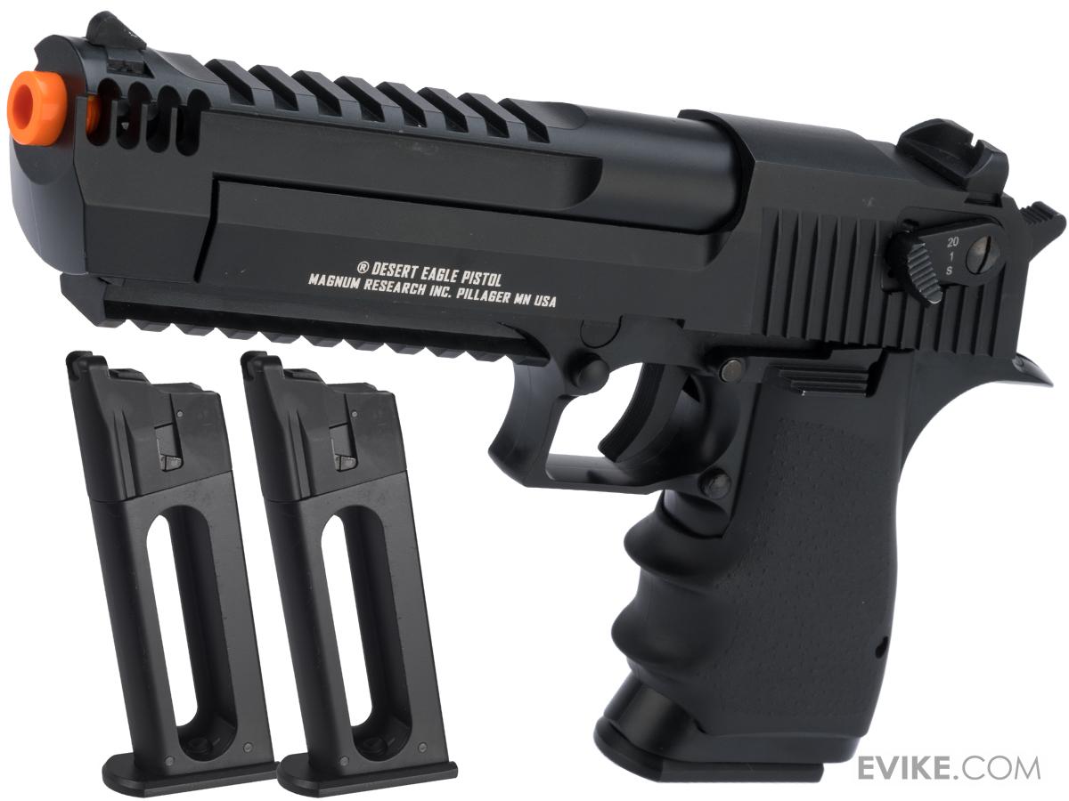 Magnum Research Licensed Semi/Full Auto Metal Desert Eagle L6 CO2 Gas ...