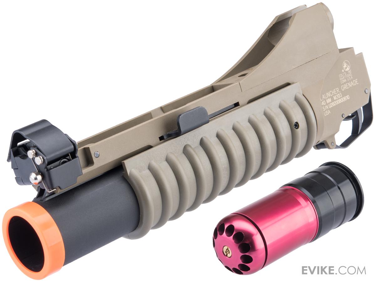 Cybergun Polymer Colt Licensed M203 40mm Grenade Launcher for M4 / M16 ...