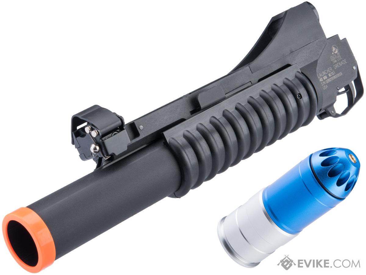 Cybergun Polymer Colt Licensed M203 40mm Grenade Launcher for M4 / M16 Series Airsoft Rifles ...