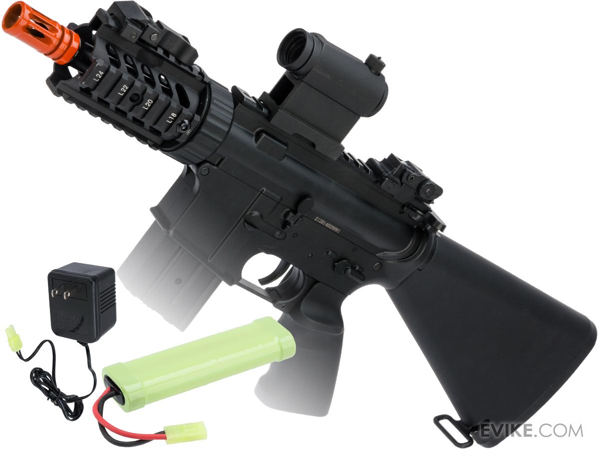 Golden Eagle Li-poly Ready Stubby CQB M4 Airsoft AEG w/ Reinforced ...