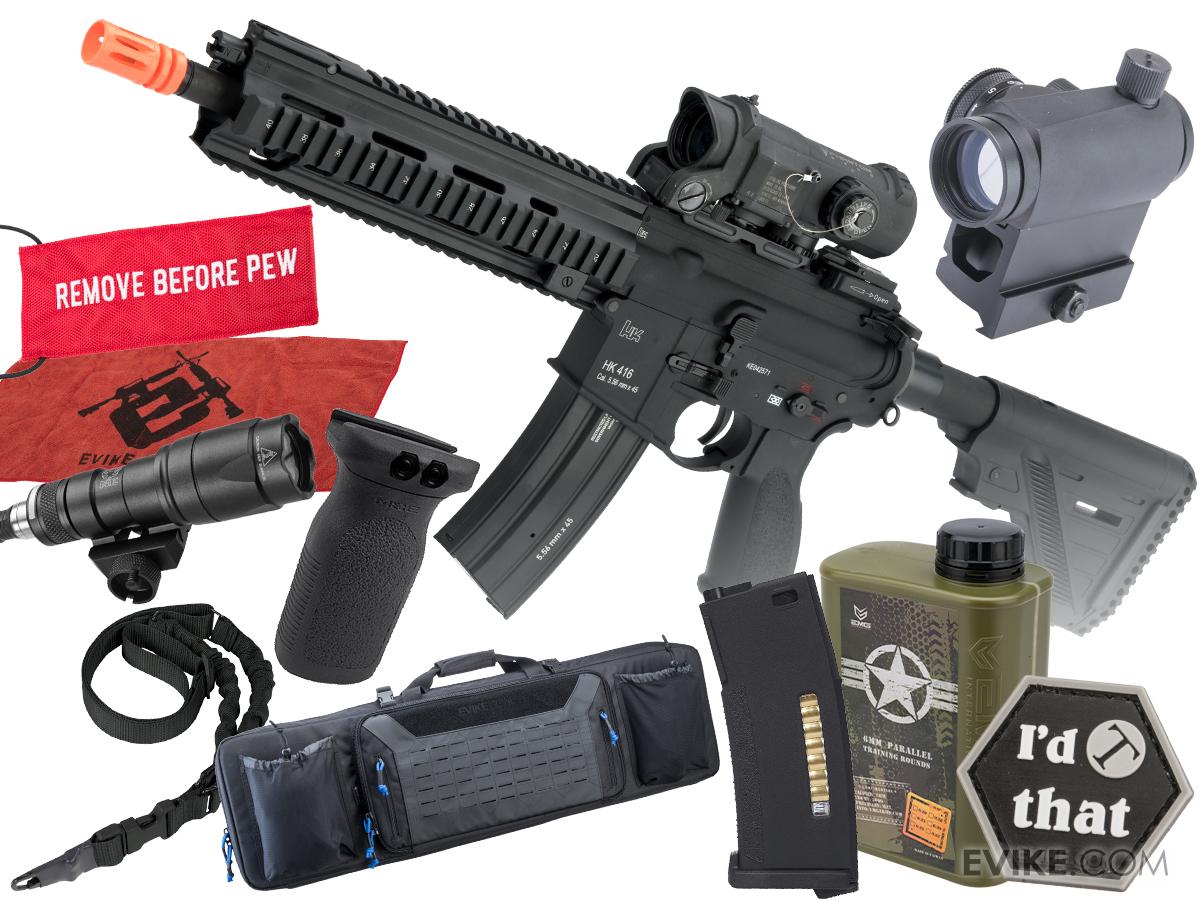 Umarex Licensed H&K 416 A5 AEG w/ Avalon Gearbox by VFC (Color: Matt's Pick Essentials Package ...