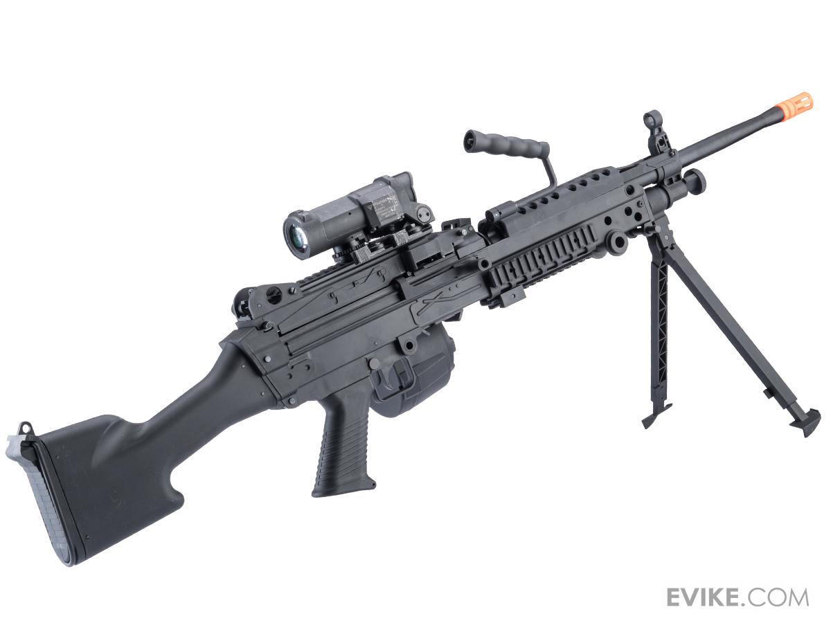 Cybergun FN Licensed M249 "Featherweight" Airsoft Machine Gun (Model ...
