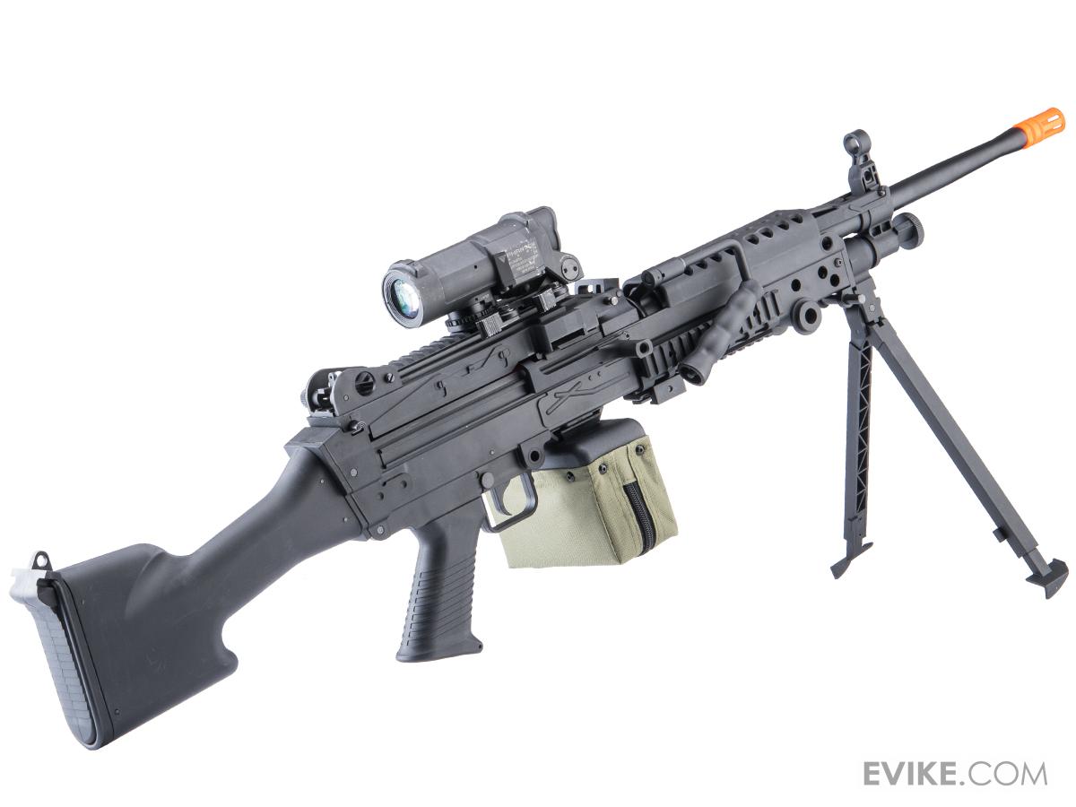 Cybergun FN Licensed M249 "Featherweight" Airsoft Machine Gun (Model ...