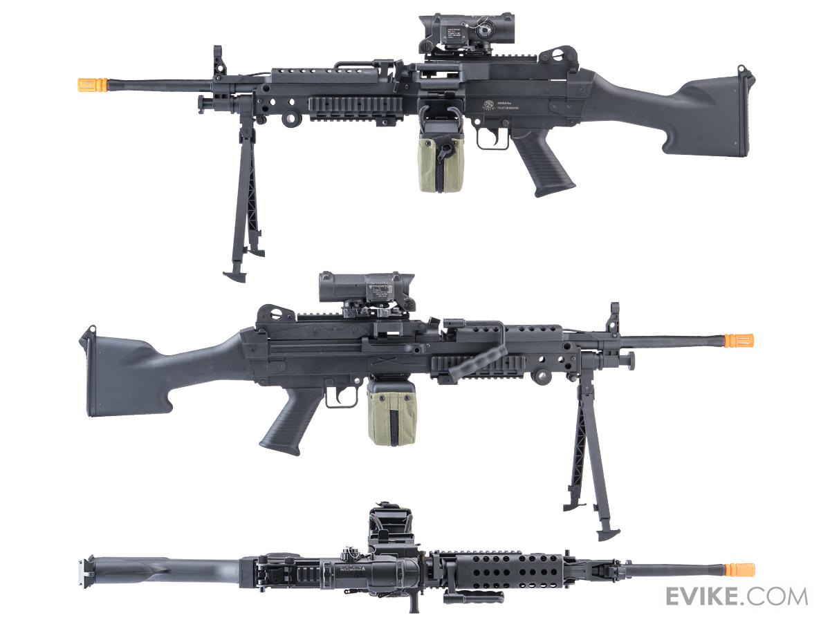 Cybergun FN Licensed M249 "Featherweight" Airsoft Machine Gun (Model ...