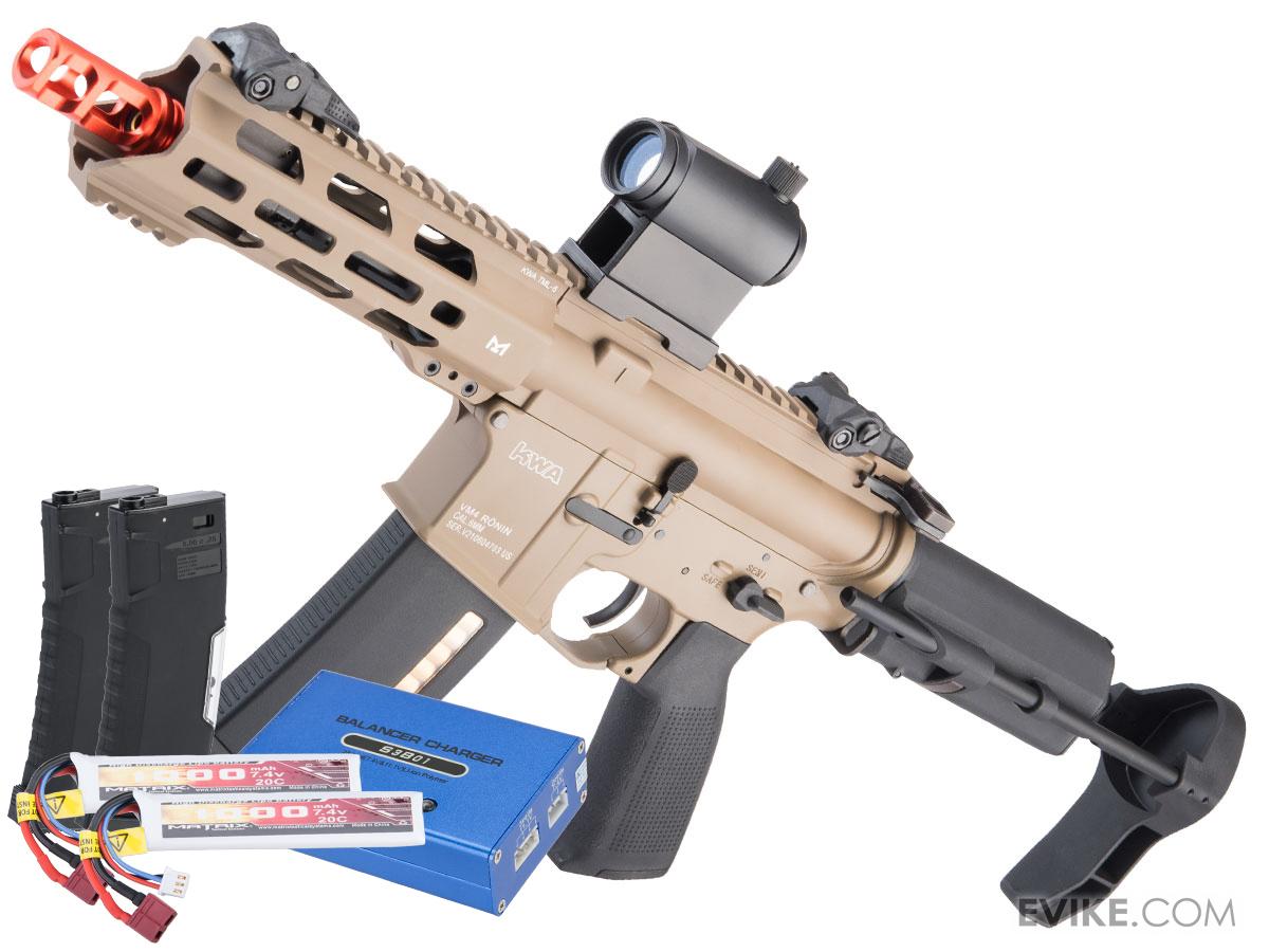 KWA Ronin Tactical 6 VM4 PDW AEG Rifle (Color: Flat Dark Earth / Go ...
