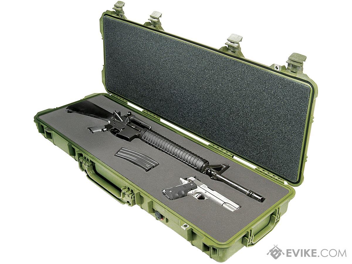 Pelican 1720 WL/WF w/ Foam Long Rifle Case w/ Wheels (Color: OD Green ...