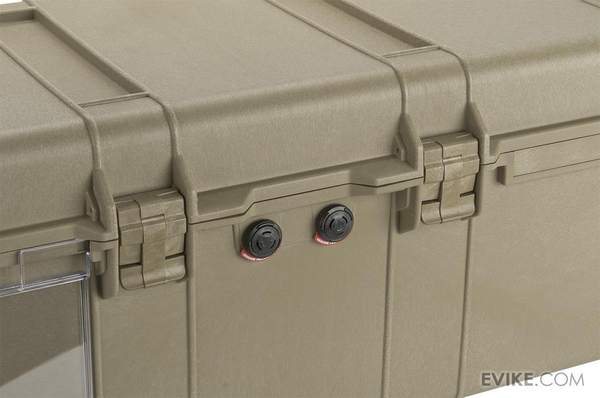 Pelican 1740 WL/WF Rolling Long Case (Color: Tan), Tactical Gear ...