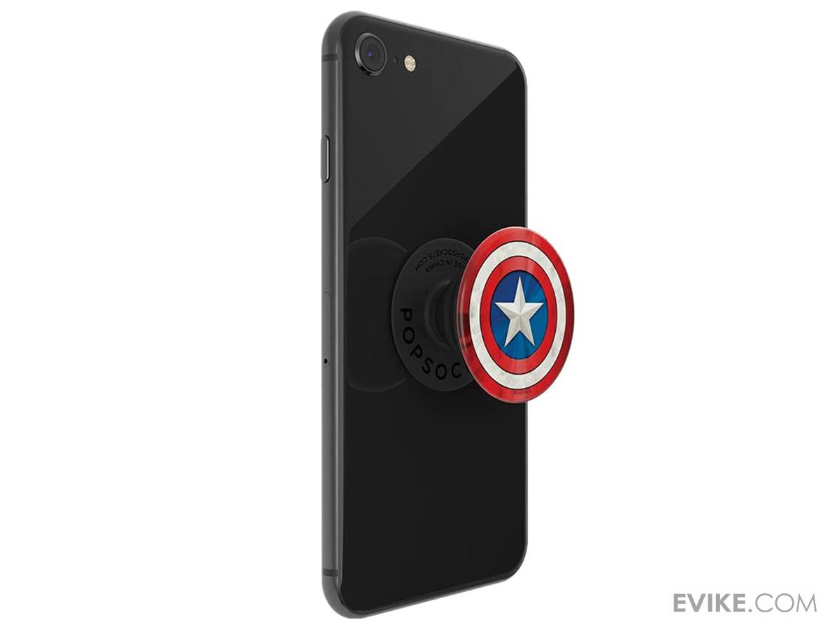 PopSocket Marvel Collection PopGrip for Smart Devices (Design: Captain ...