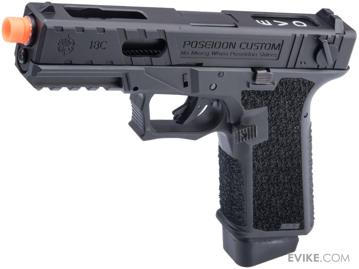 Poseidon Custom Cerakote P80 EVO 2 Gas Blowback Airsoft Pistol (Model ...