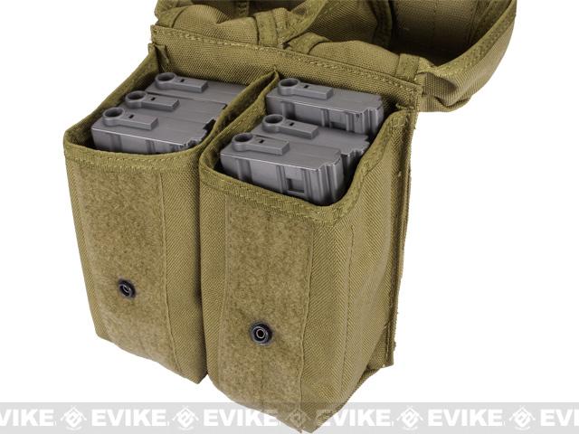 Black Owl Gear / Phantom MOLLE AK M4 G36C Dual-Double Magazine Pouch ...