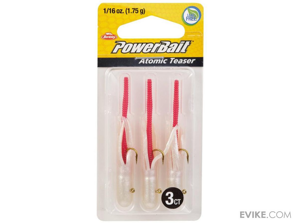 Berkley PowerBait Pre-Rigged Atomic Teasers (Color: Bleeding Pearl / 1/ ...
