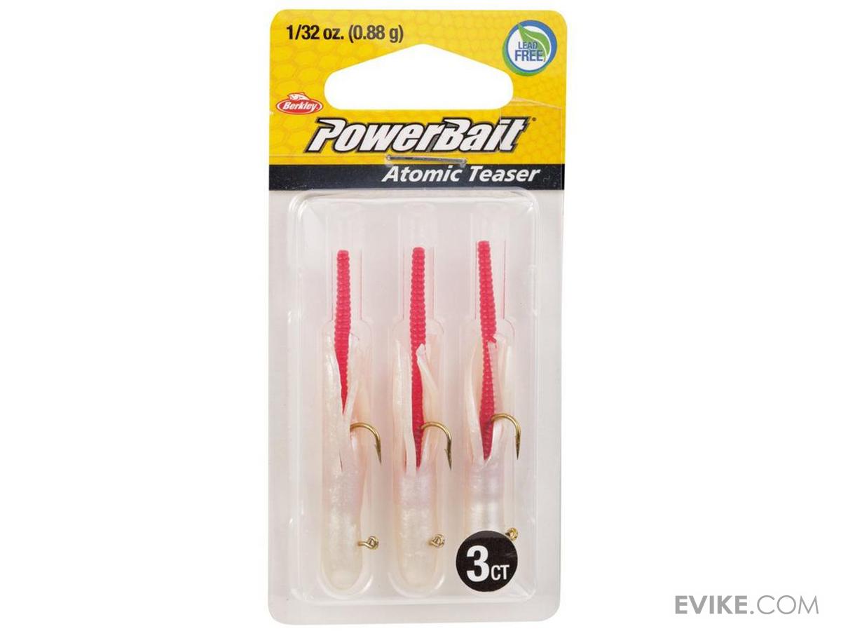 Berkley PowerBait Pre-Rigged Atomic Teasers (Color: Bleeding Pearl / 1/ ...