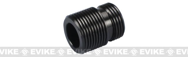 Matrix Aluminum 13mm Positive to 14mm Negative Airsoft Thread Adapter ...