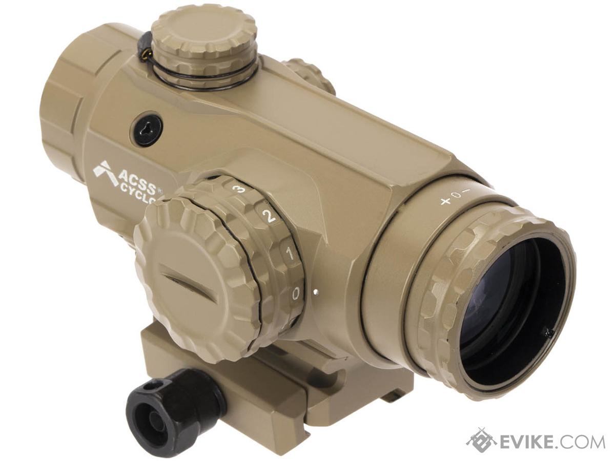 Primary Arms 1X Compact Prism Scope w/ Illuminated ACSS Cyclops Reticle ...
