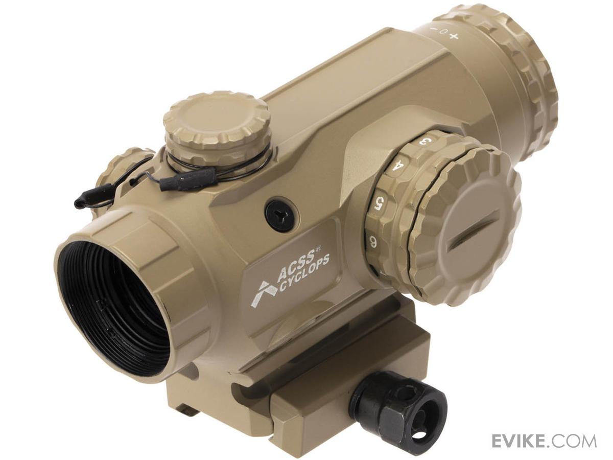 Primary Arms 1X Compact Prism Scope w/ Illuminated ACSS Cyclops Reticle ...