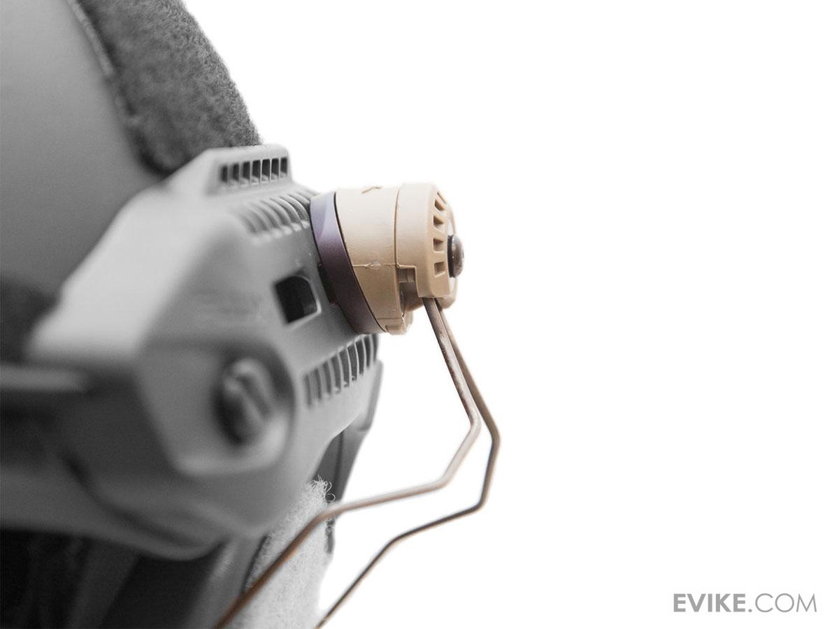 Unity Tactical MARK Headset Adapter for M-TEK FLUX Helmets (Color: Dark ...