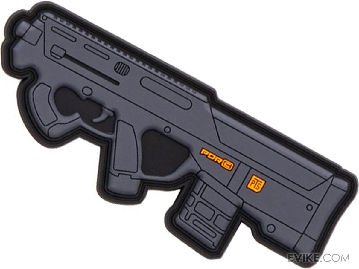 PTS PVC IFF Hook and Loop PDR-C Patch (Color: Black), Tactical Gear ...