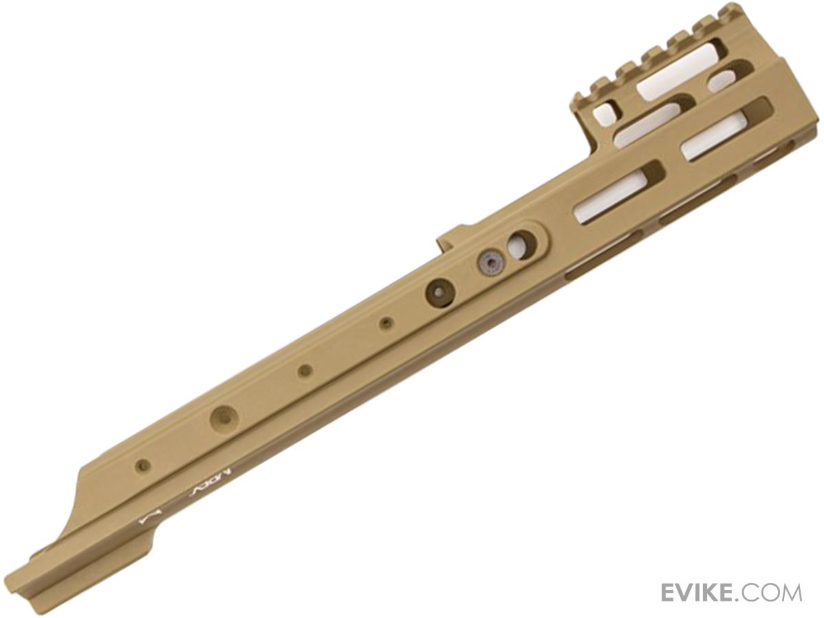 PTS Licensed Kinetic SCAR MREX M-LOK Rail (Color: Dark Earth ...