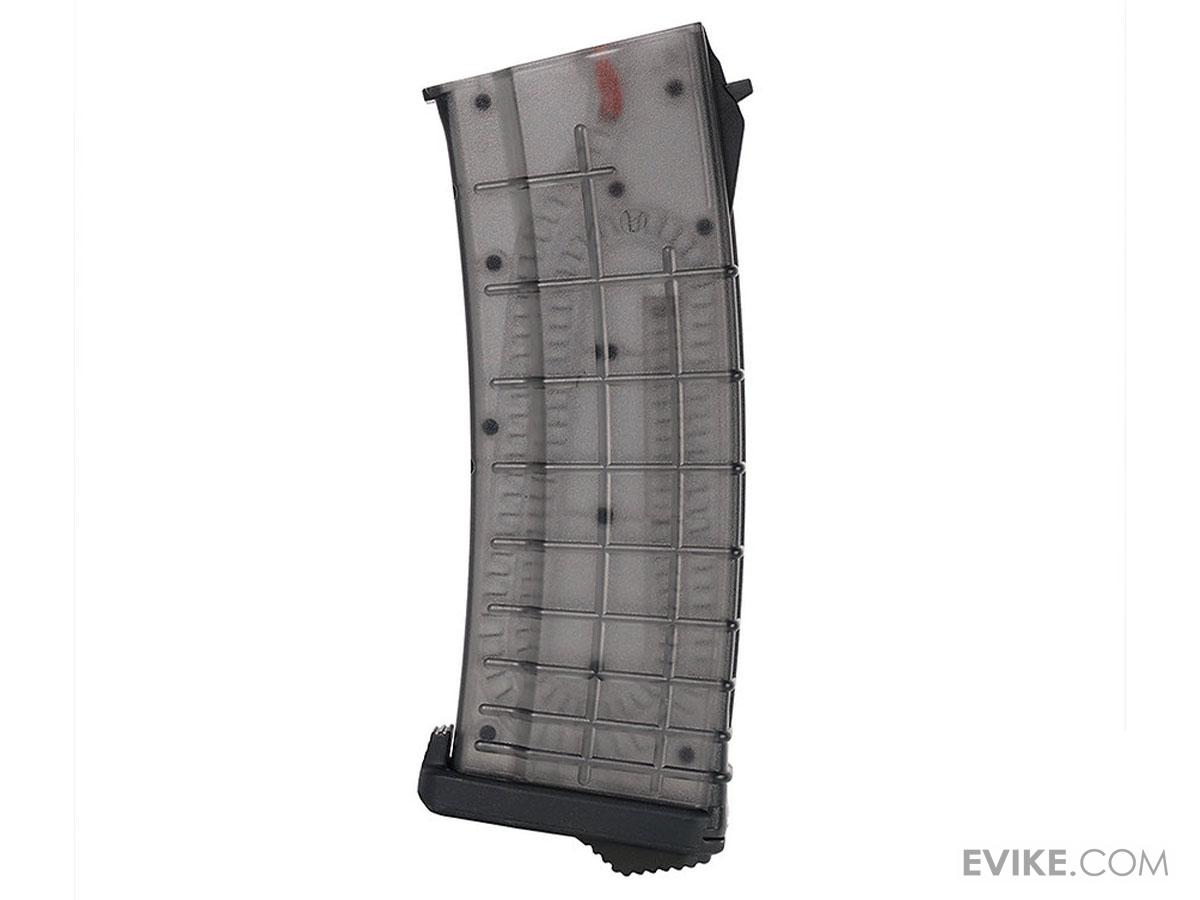 PTS TPM-AK 155rd Translucent Mid-Cap Magazine for Airsoft AEG Rifles ...