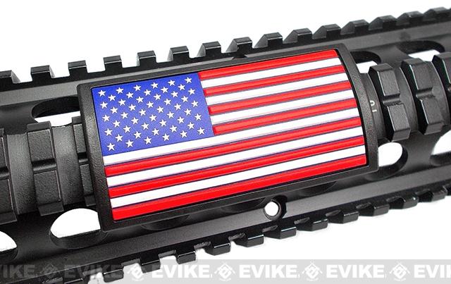 Custom Gun Rails Large PVC Rail Cover (Type: U.S. Flag Full Color ...