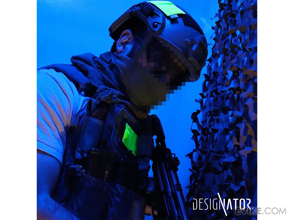 Rootiment Arms "Designator" PVC IFF Patch (Color: Blue / Yellow / 2 ...