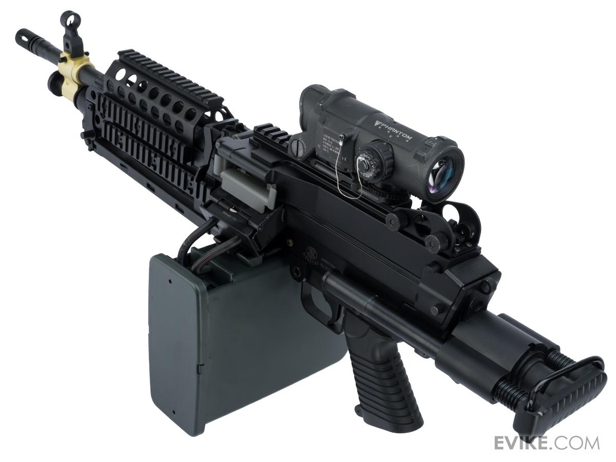 A&K / Cybergun FN Licensed M249 SAW Machine Gun w/ Metal Receiver ...