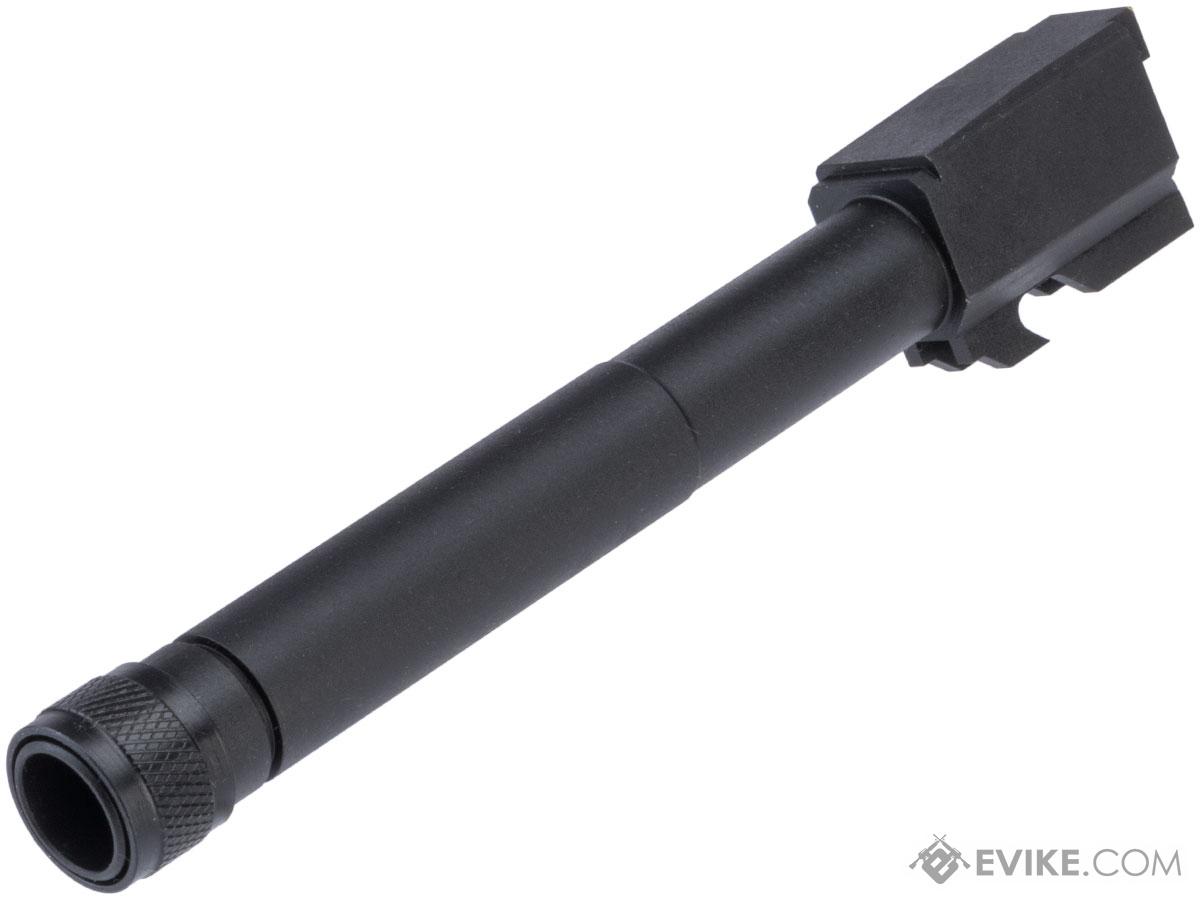 RA Tech 16mm CW CNC Steel Outer Barrel for KSC MK23 Airsoft GBB Pistol w/ Thread Protector ...