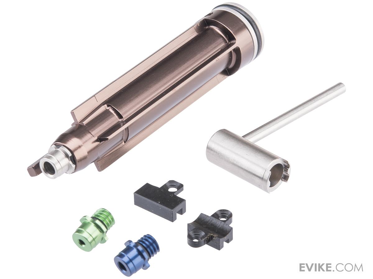 RA-Tech Aluminum Nozzle w/ NPAS Valve for Airsoft GBB Rifles (Type: WE ...