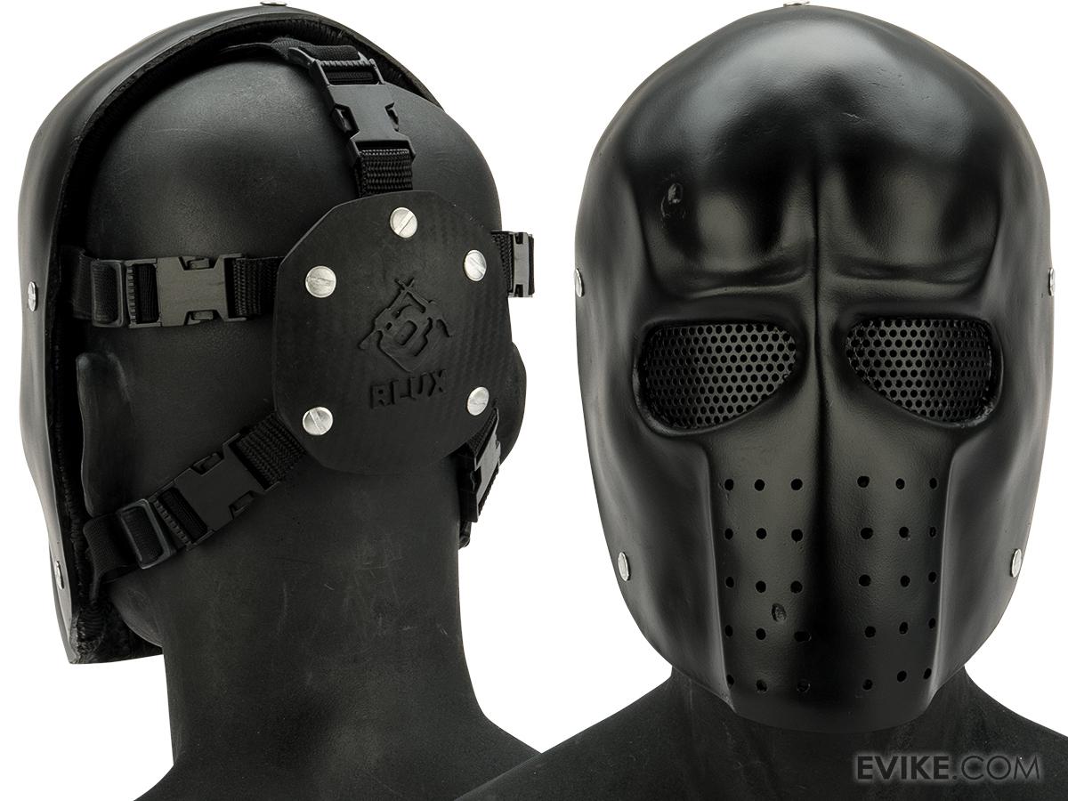 Evike.com R-Custom Fiberglass "Army" Full Face Mask (Color: Matte Black ...