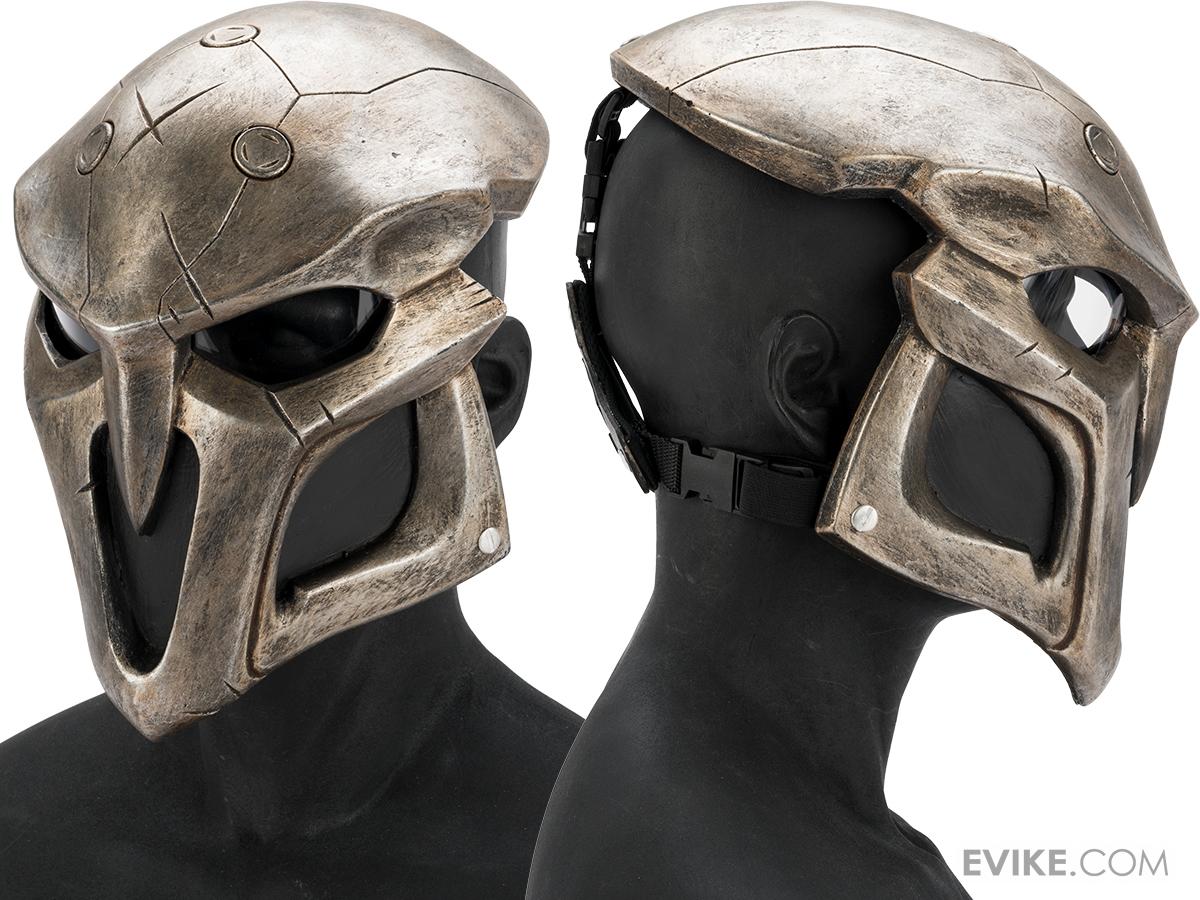 Evike.com R-Custom Fiberglass "Reaper" Full Face Mask (Color: Silver ...