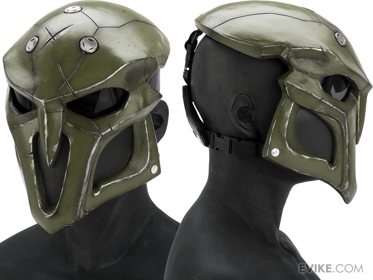 Evike.com R-Custom Fiberglass "Reaper" Full Face Mask (Color: OD Green ...