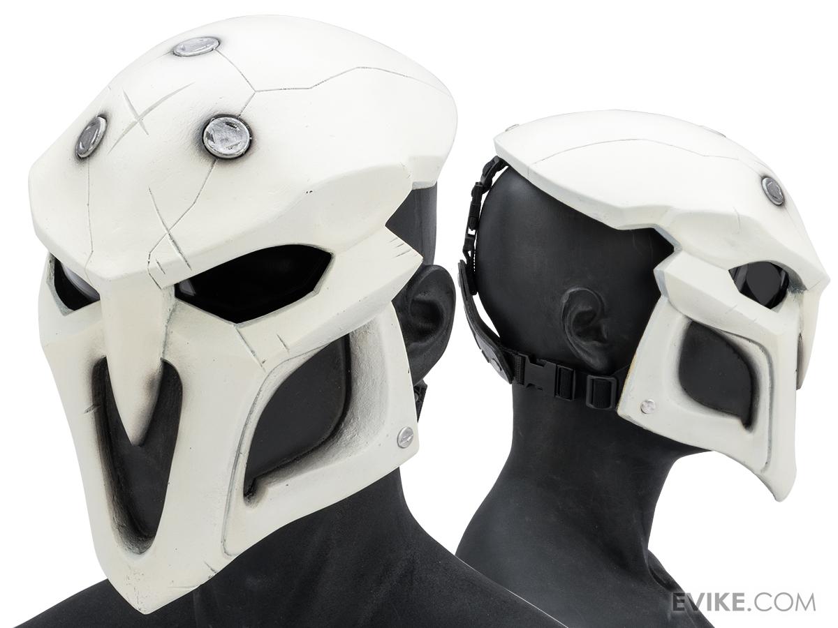 Evike.com R-Custom Fiberglass "Reaper" Full Face Mask (Color: White ...