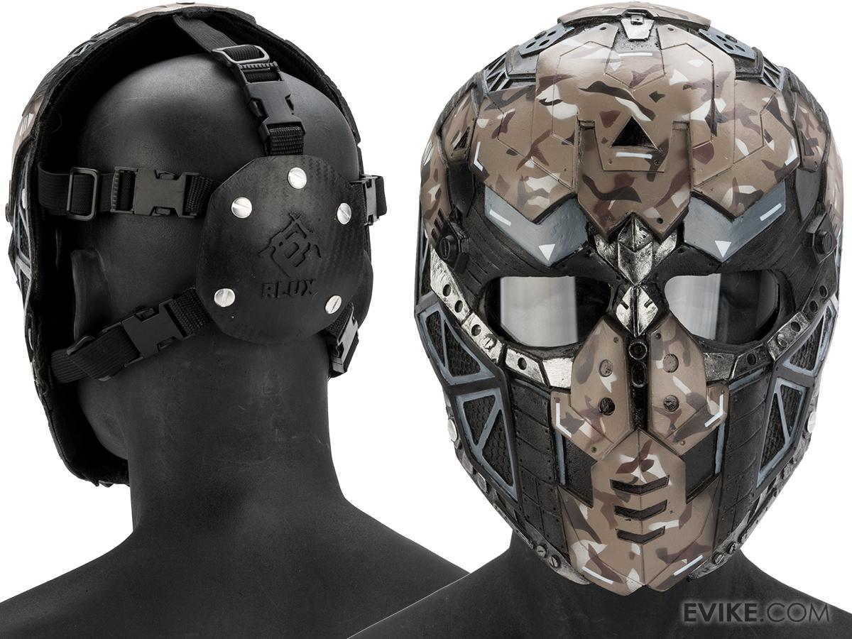Evike.com R-Custom Fiberglass "Raptor" Full Face Mask (Color: Woodland ...