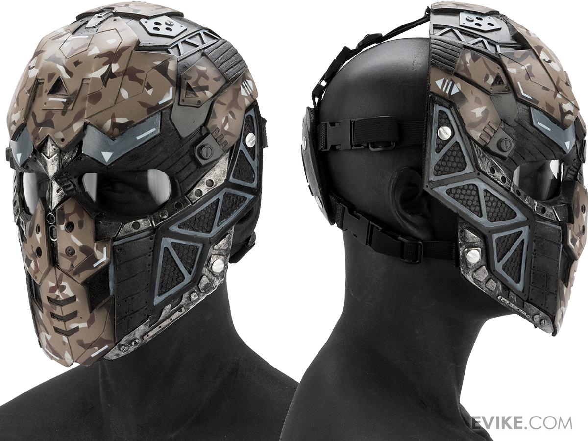 Evike.com R-Custom Fiberglass "Raptor" Full Face Mask (Color: Woodland ...