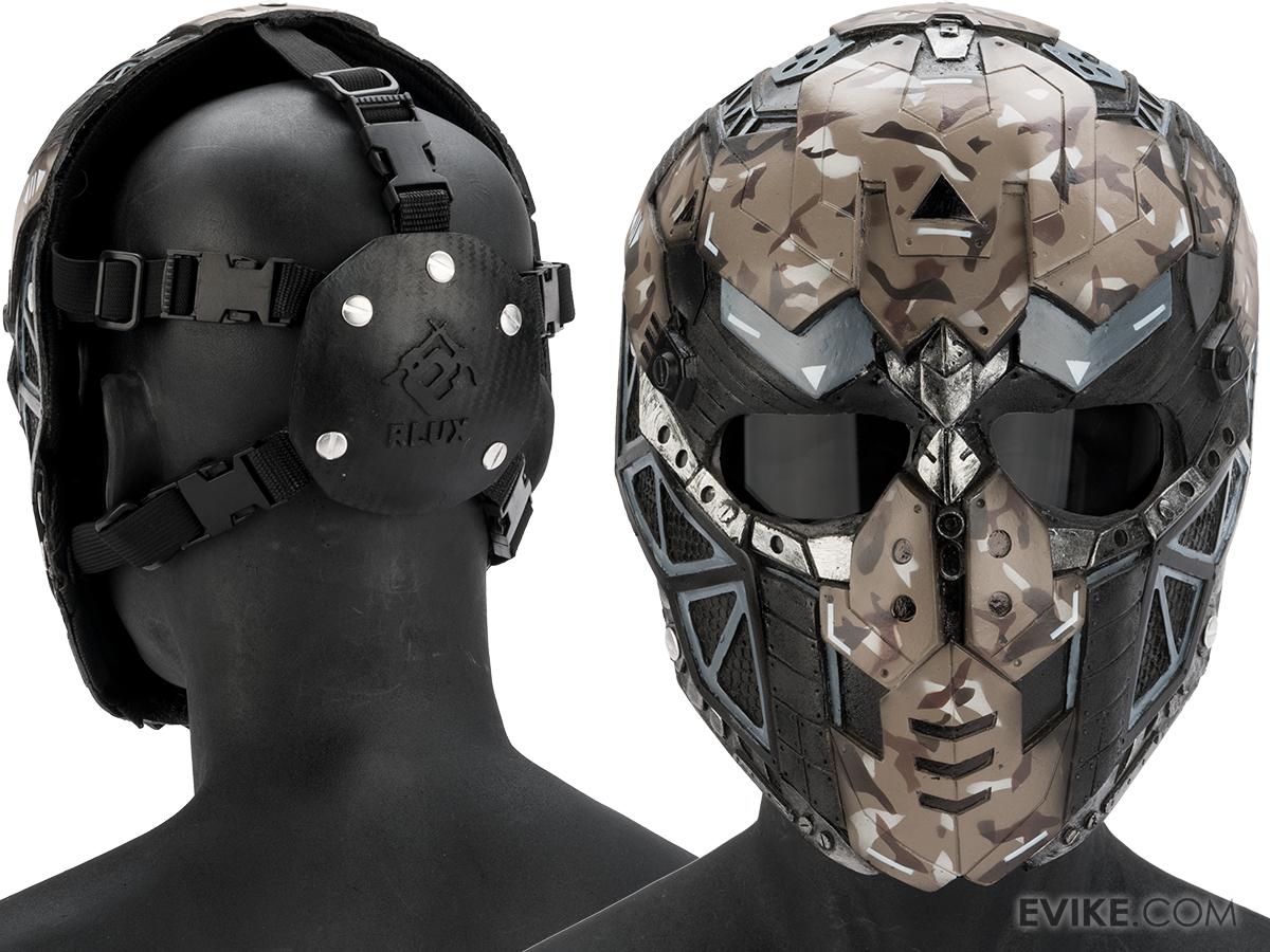 Evike.com R-Custom Fiberglass "Raptor" Full Face Mask (Color: Woodland ...