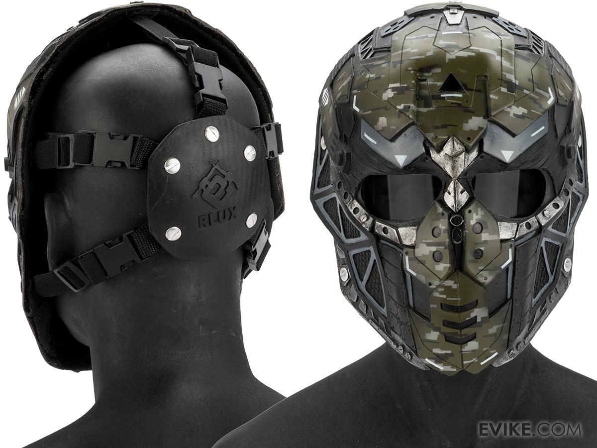 Evike.com R-Custom Fiberglass "Raptor" Full Face Mask (Color: OD Camo ...
