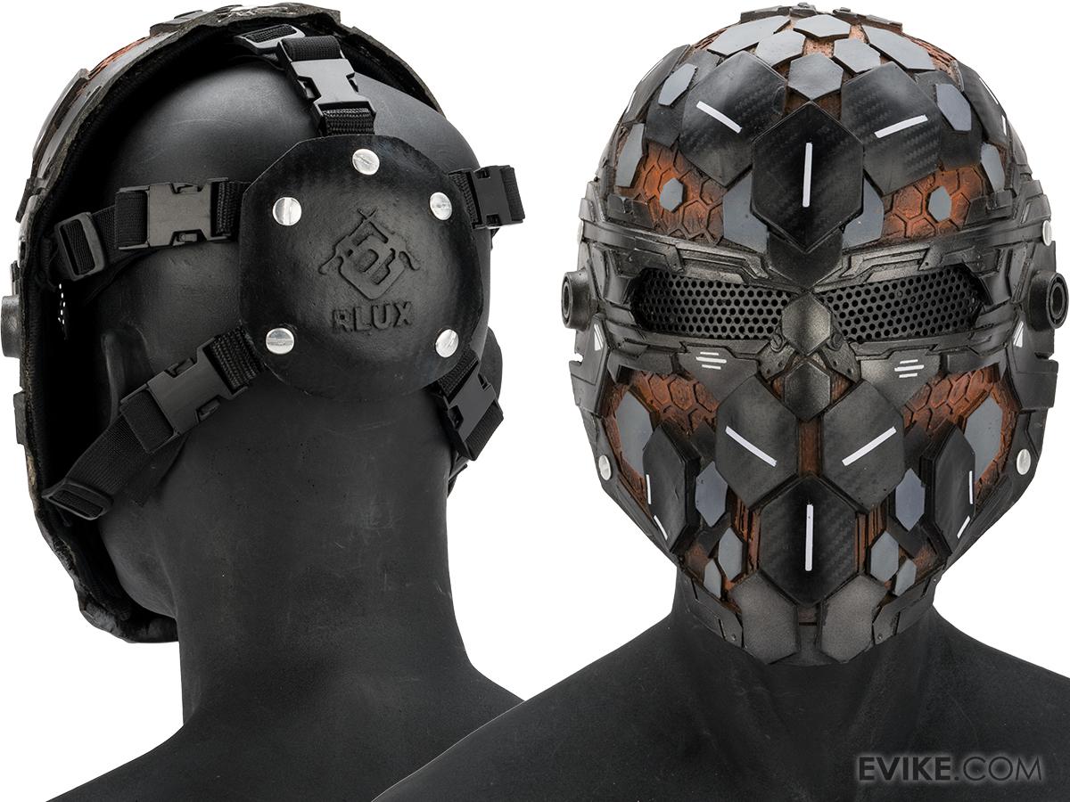 Evike.com R-Custom Fiberglass "Cypher" Full Face Mask (Color: Black ...