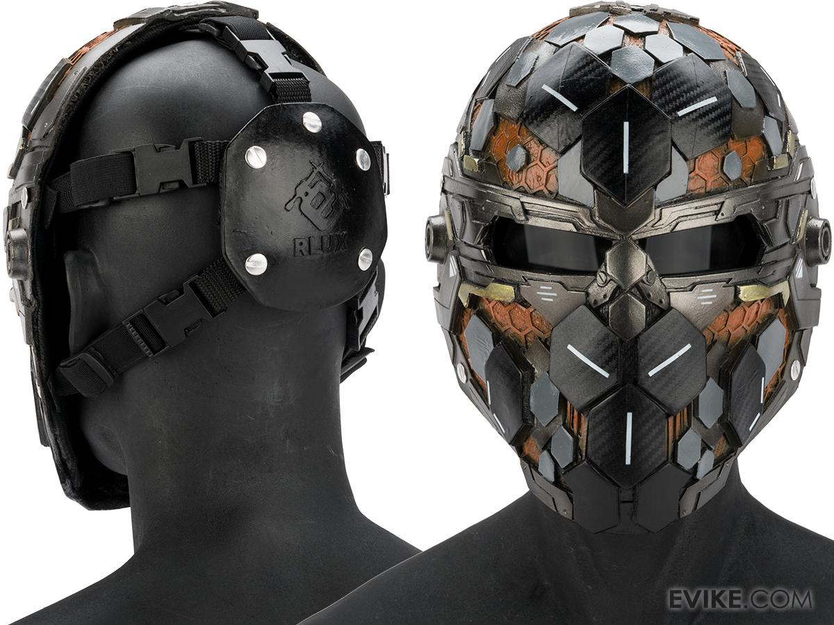 Evike.com R-Custom Fiberglass "Cypher" Full Face Mask (Color: Black ...