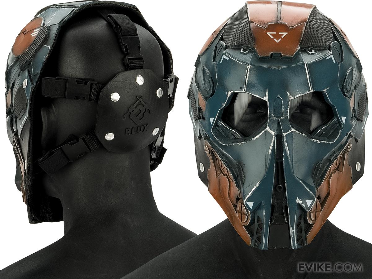 Evike.com R-Custom Fiberglass "Stalker" Full Face Mask (Color: Blue ...