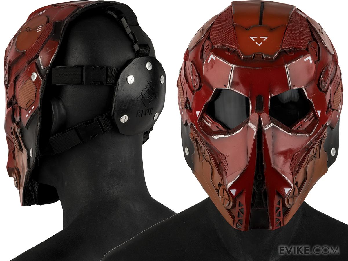 Evike.com R-Custom Fiberglass "Stalker" Full Face Mask (Color: Red ...